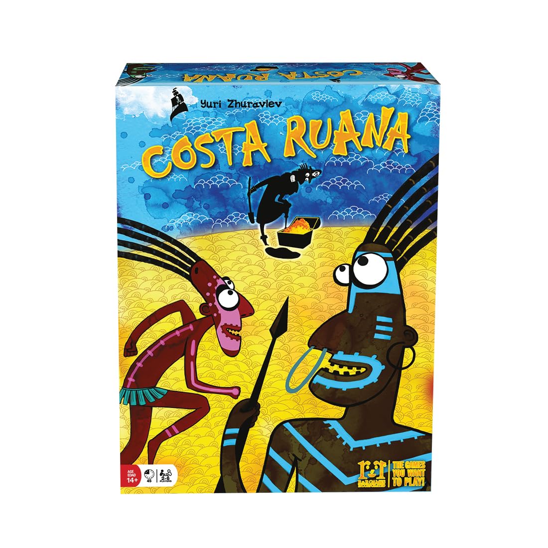 Amazon.com: R & R Games Costa Ruana Family Game : Toys & Games