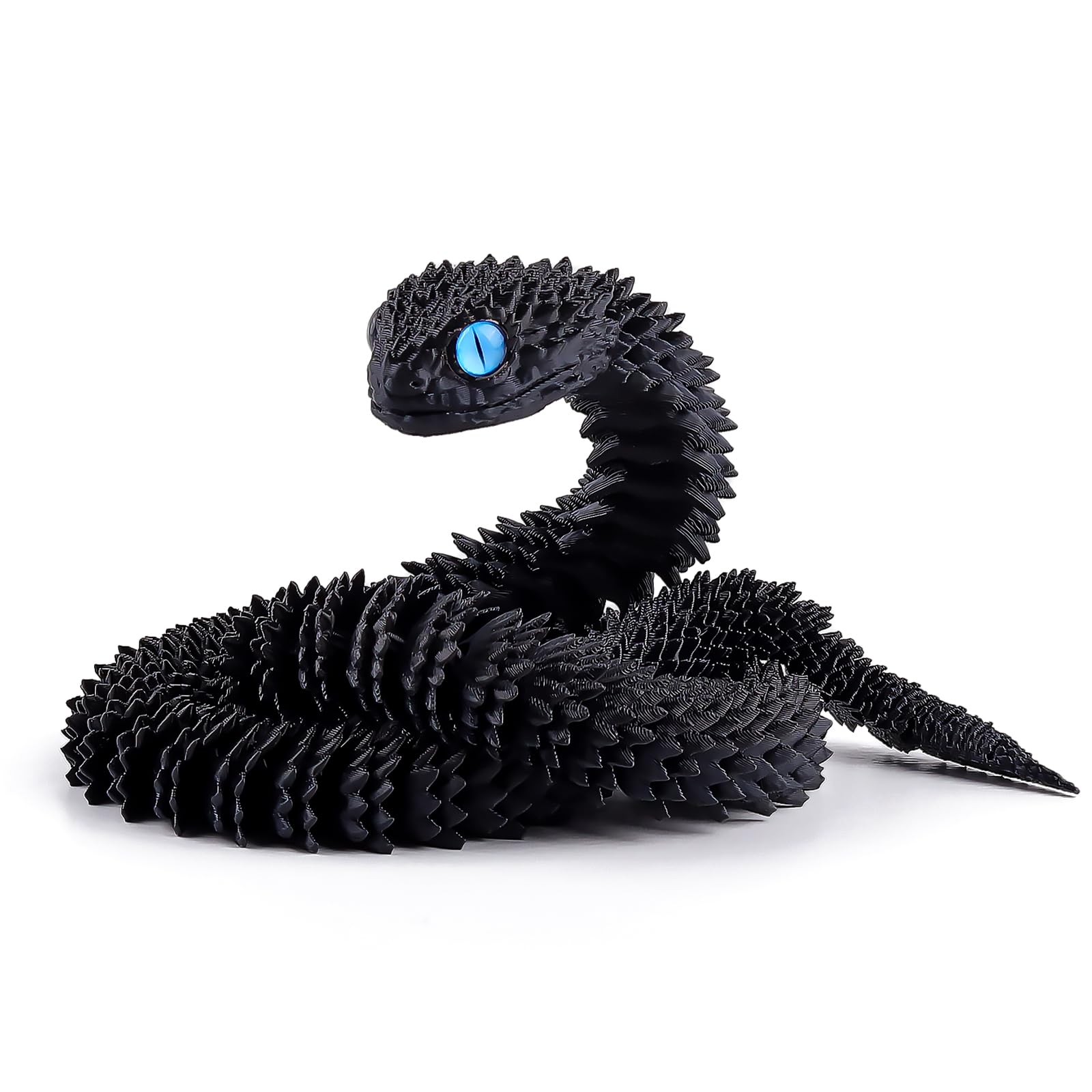 Amazon.com: 3D Printed Animal Snake, 23.6 Inches 3D Printed Snake Toy ...