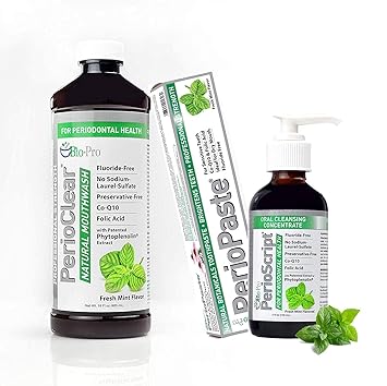 Amazon.com: Oral Health Package - Includes PerioPaste™ Organic ...