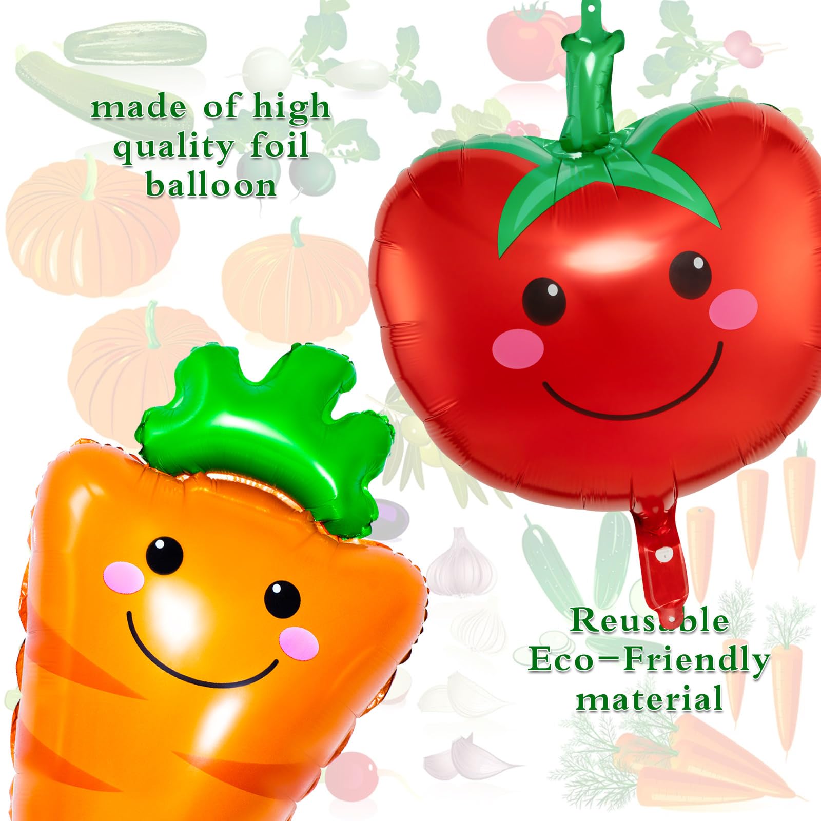 Vegetable Balloons Helium