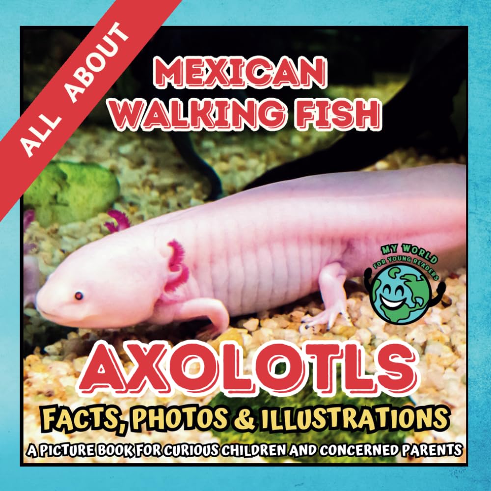 All about Axolotls | Facts, Photos and Illustrations: A Picture Book ...