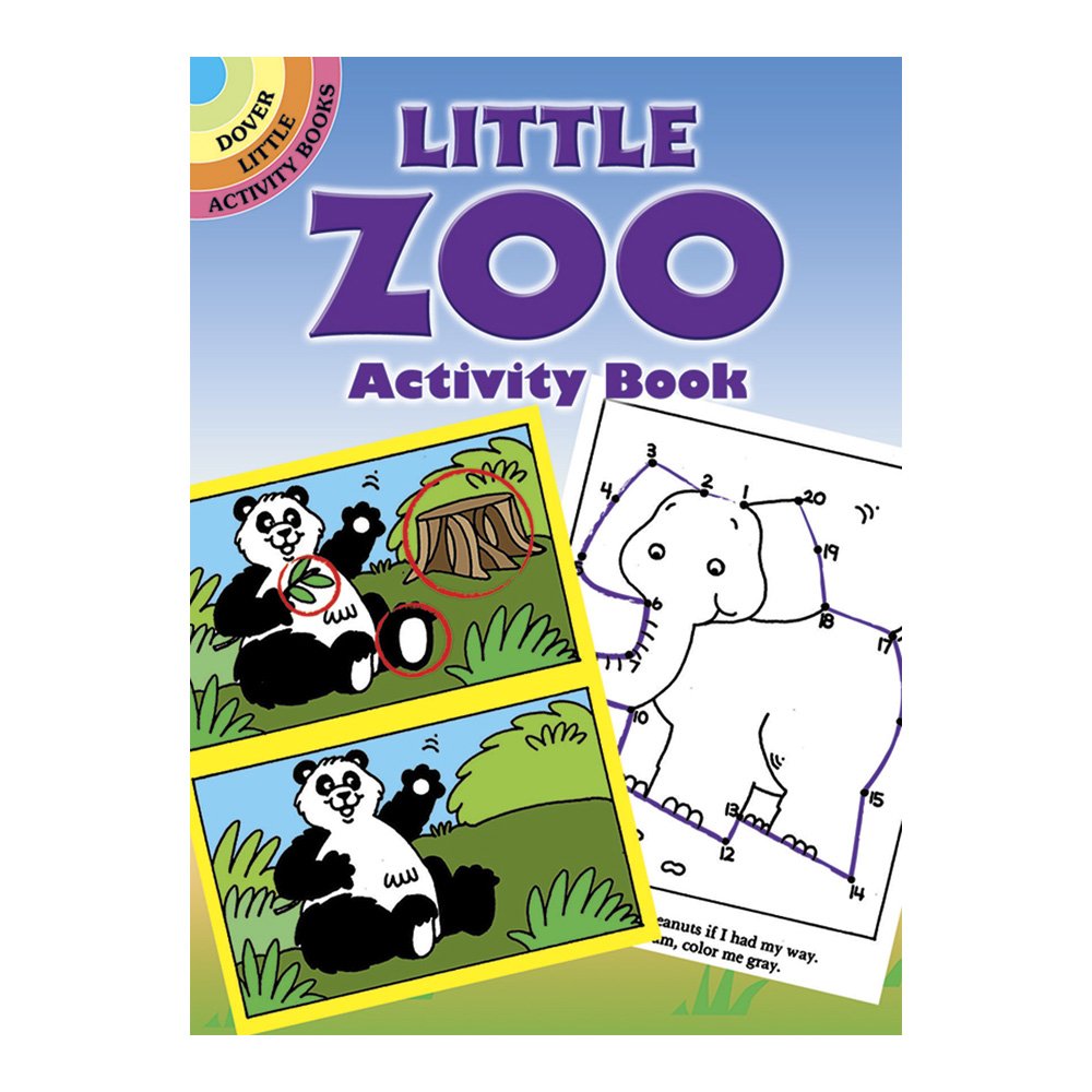 Little Zoo Activity Book (Dover Little Activity Books: Animals): Becky ...