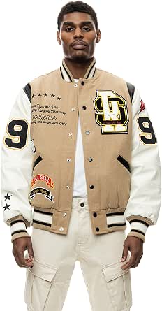 Smoke Rise Unisex All Star Varsity Jacket Hipster Urban NYC Utility ...
