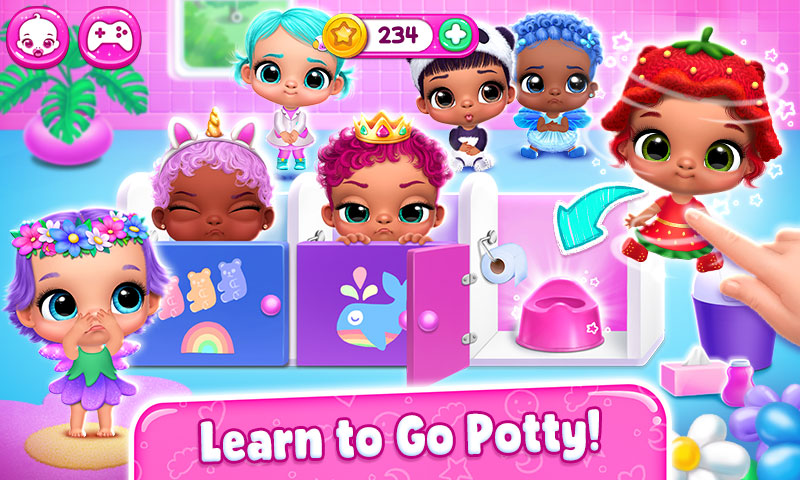 Giggle Babies - Toddler Care - Nanny Simulation Game:Amazon.com ...