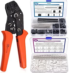 Amazon.com: Taiss 580PCS JST PH Connector kit 2.0mm 2/3/4/5/6Pin Housing+Dupont Crimping Tool ...