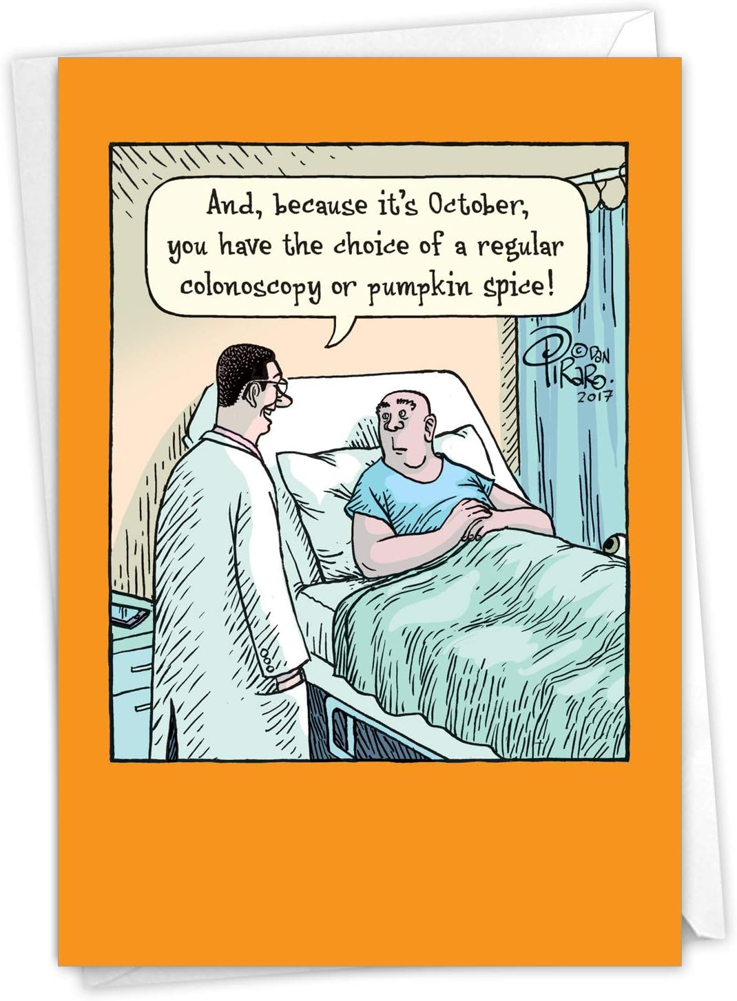 Amazon.com : NobleWorks - Happy Halloween Card Funny - Fun Cartoon ...