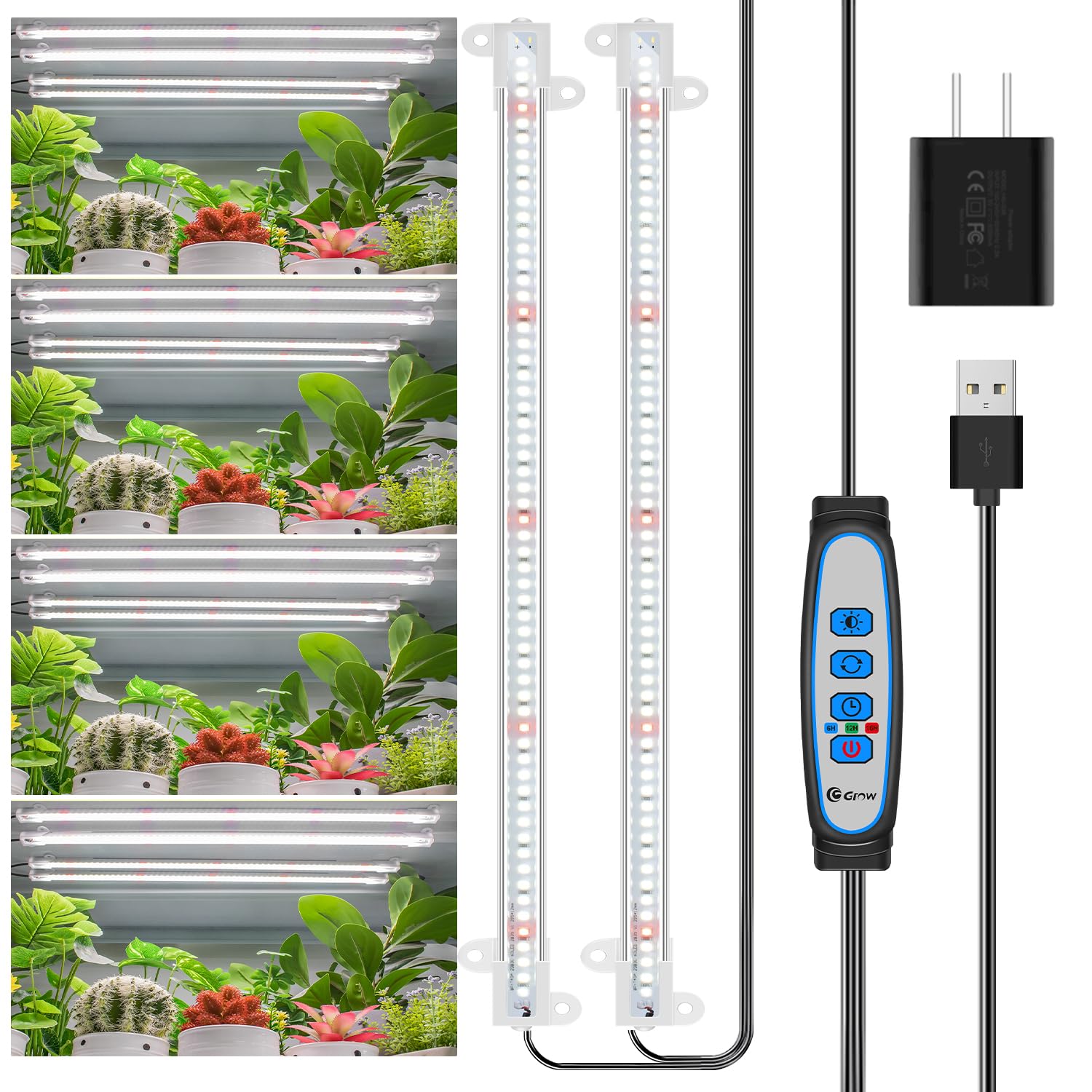 Snapklik.com : Wiaxulay Grow Lights For Indoor Plants Full Spectrum ...