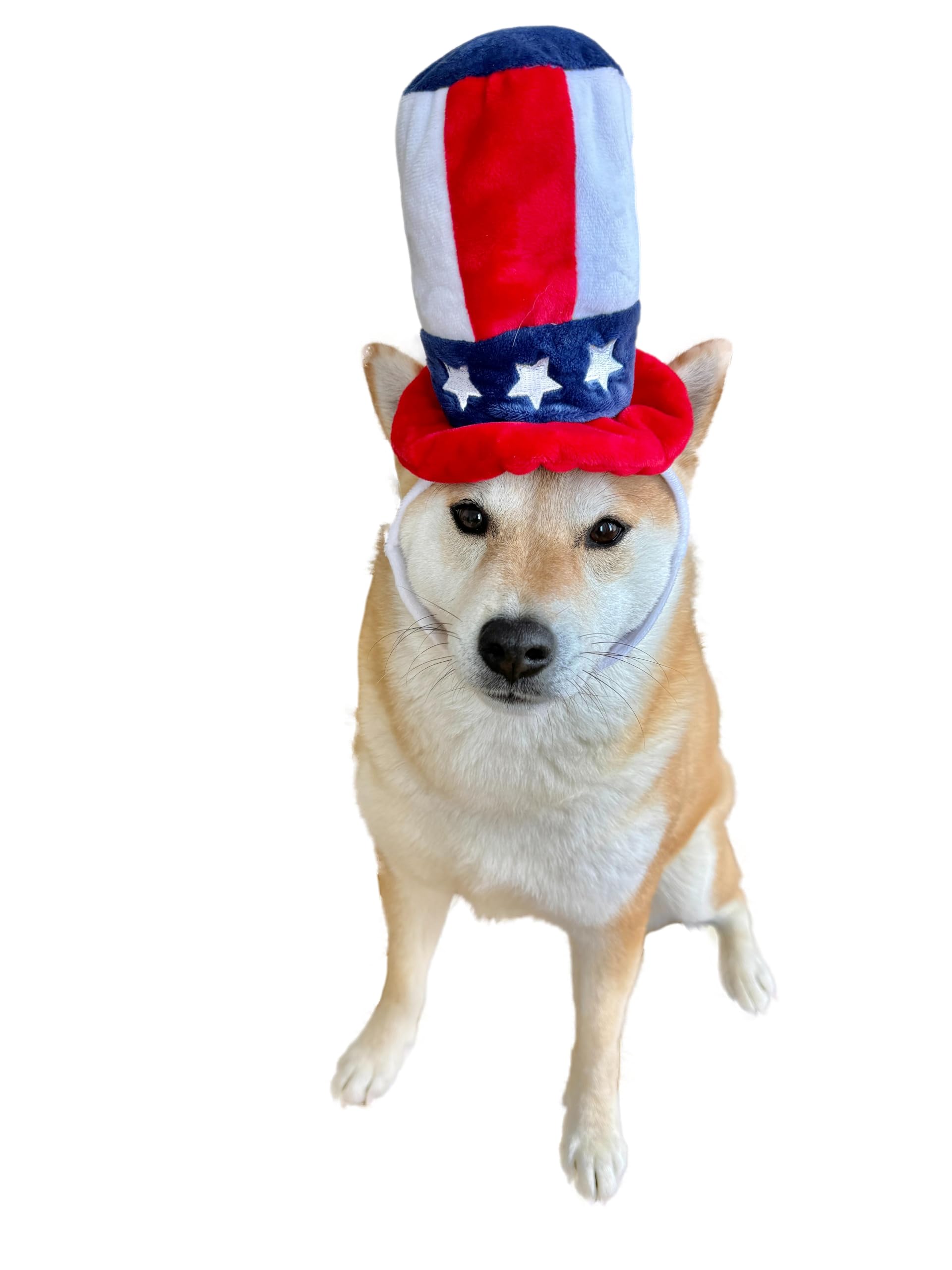 Snapklik.com : ComfyCamper Uncle Sam Hat Dog Costume Fourth Of July ...
