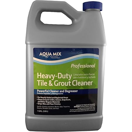 Amazon.com: Aqua Mix Heavy Duty Tile and Grout Cleaner - Gallon : Tools ...
