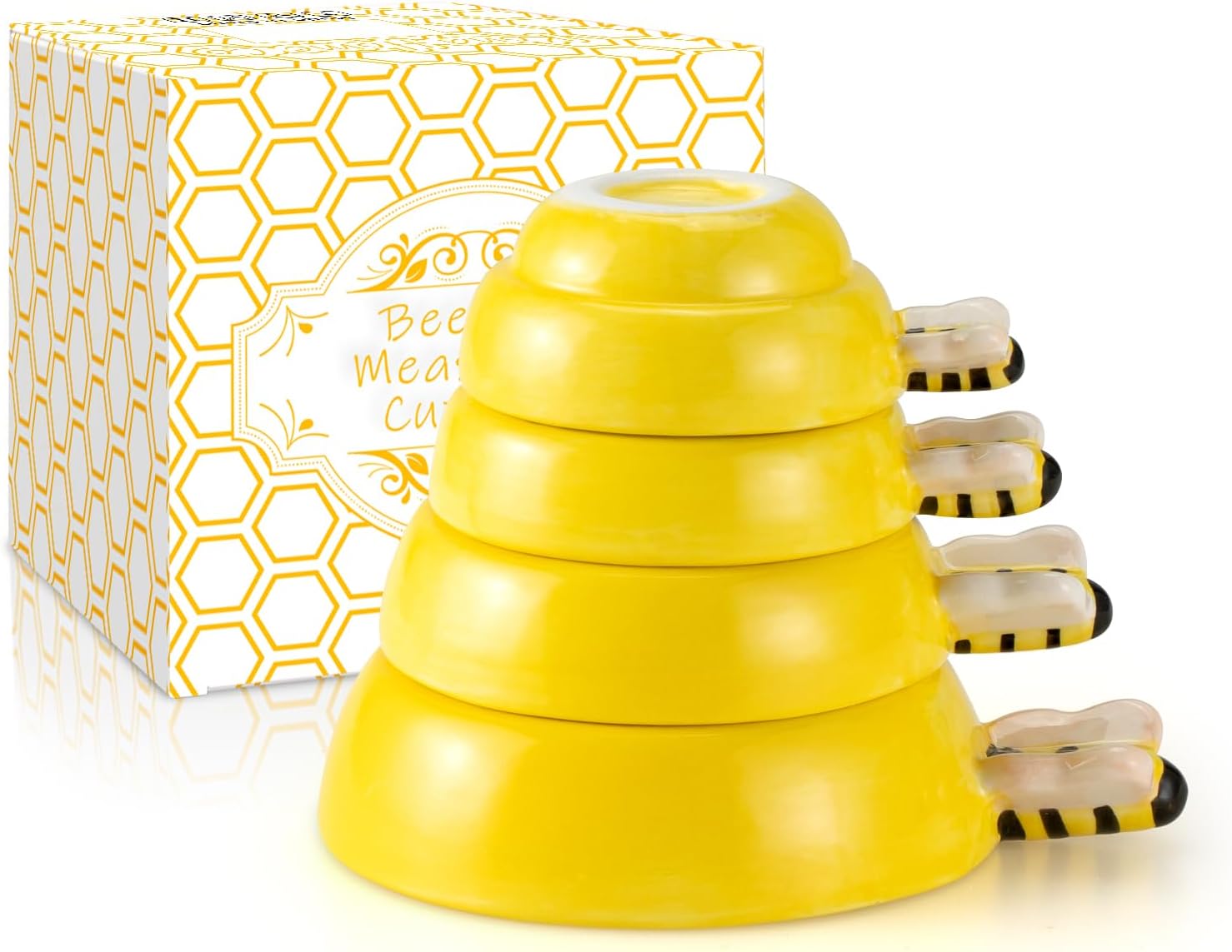 Amazon.com: Bits and Pieces - Ceramic Chicken Measuring Spoons ...