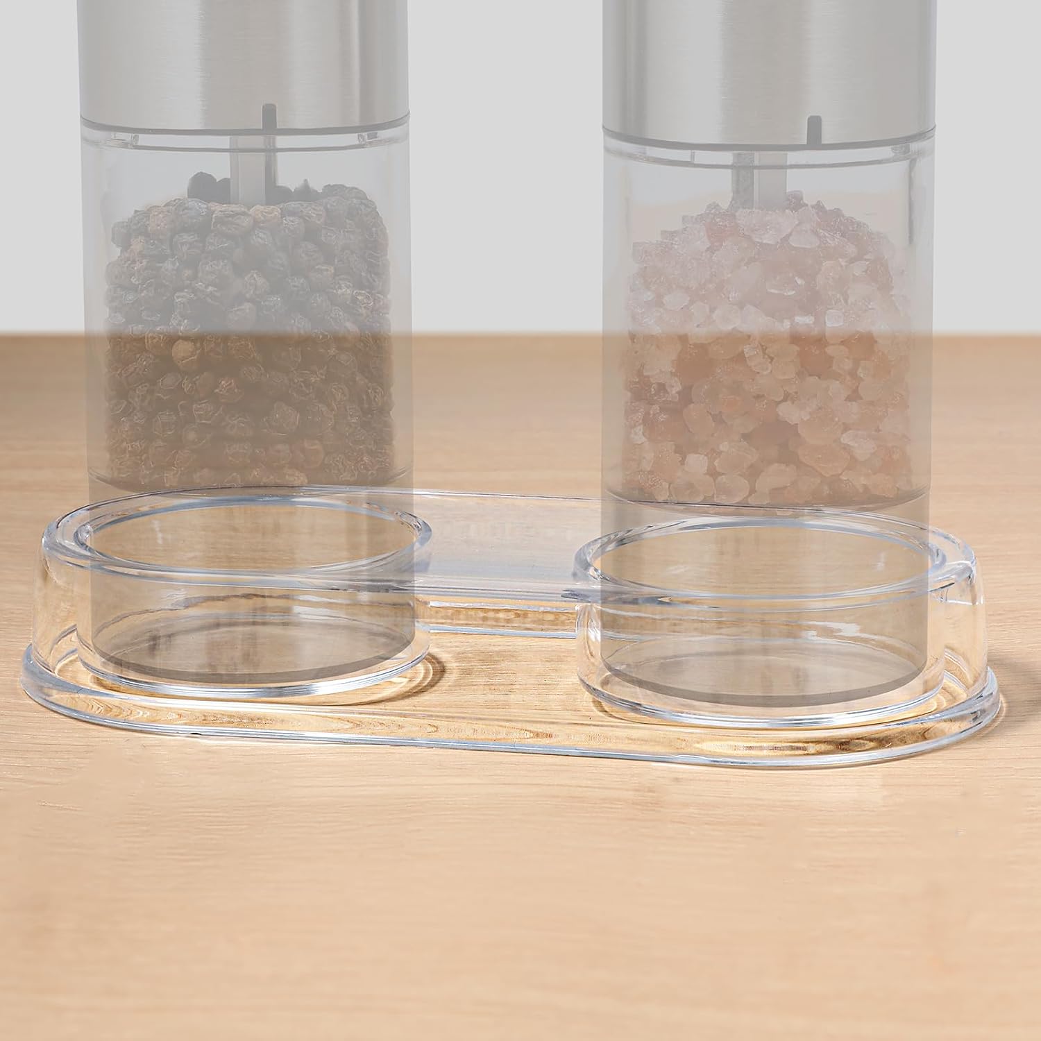 Amazon.com: Salt and Pepper Grinder Mill Tray Clear Acrylic Transparent ...