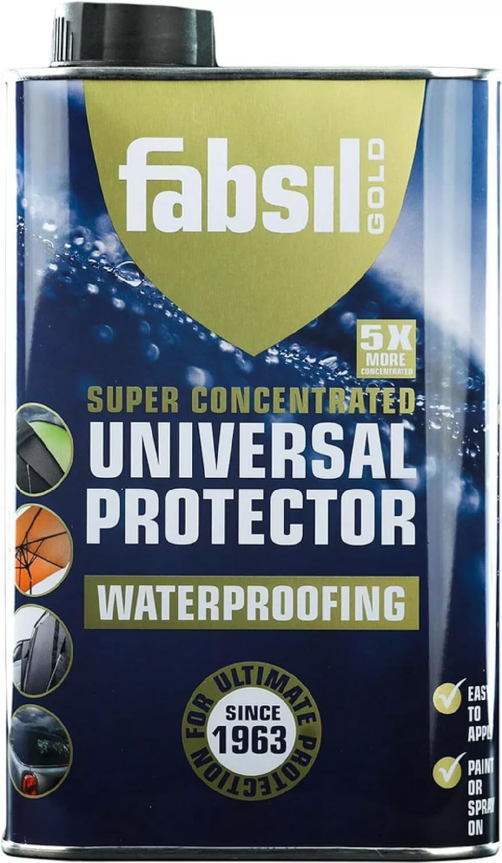 Grangers Waterproof Fabsil GOLD Silicone Concentrate, 1 lt UK,Black ...