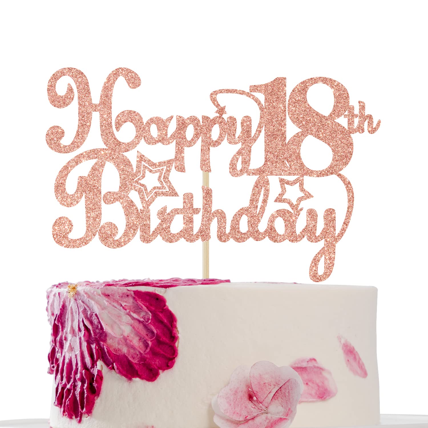 Buy First Holy Communion Happy 18th Birthday Cake Topper, 18th Birthday ...