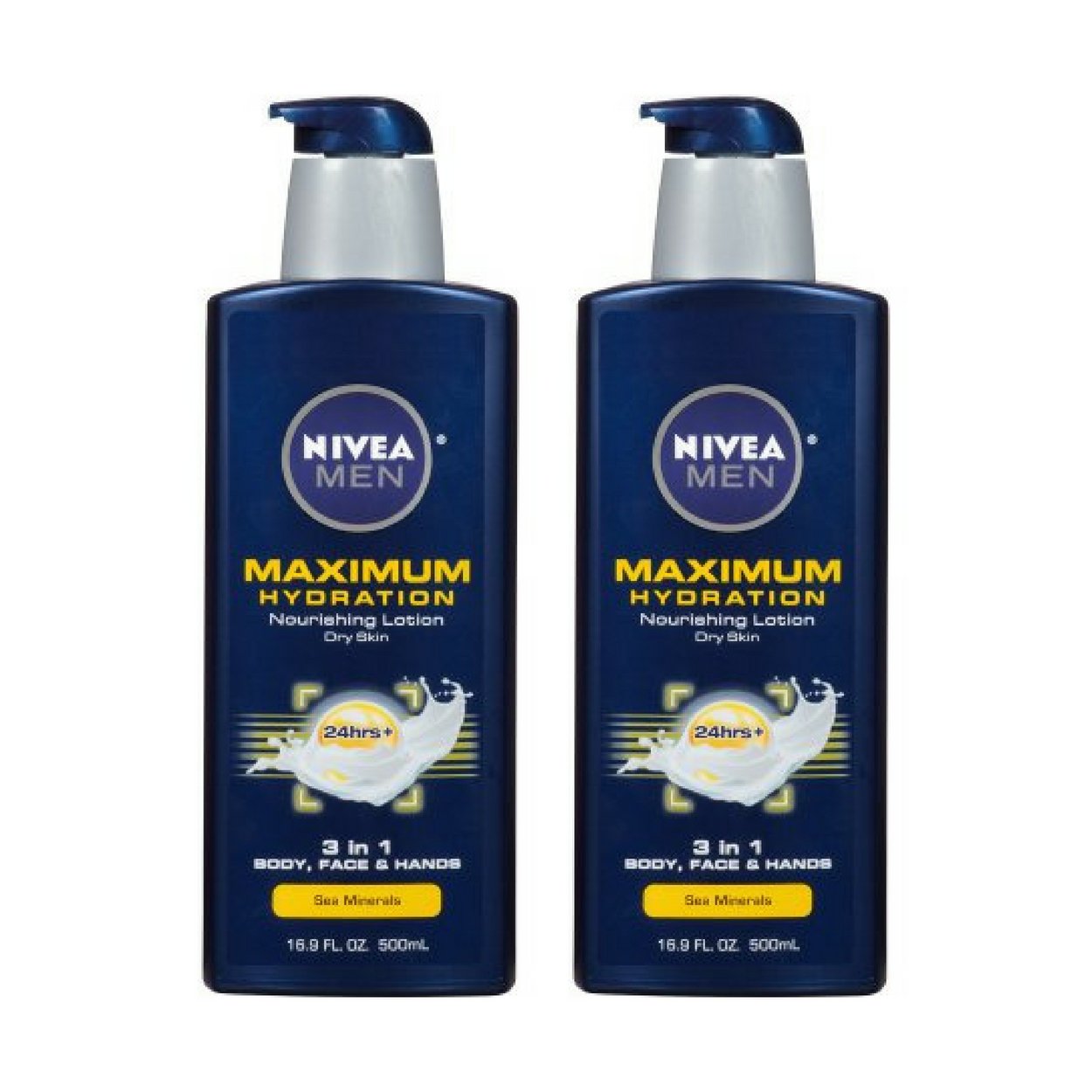 Amazon.com: NIVEA Men Maximum Hydration 3 in 1 Nourishing Lotion 16.9 ...