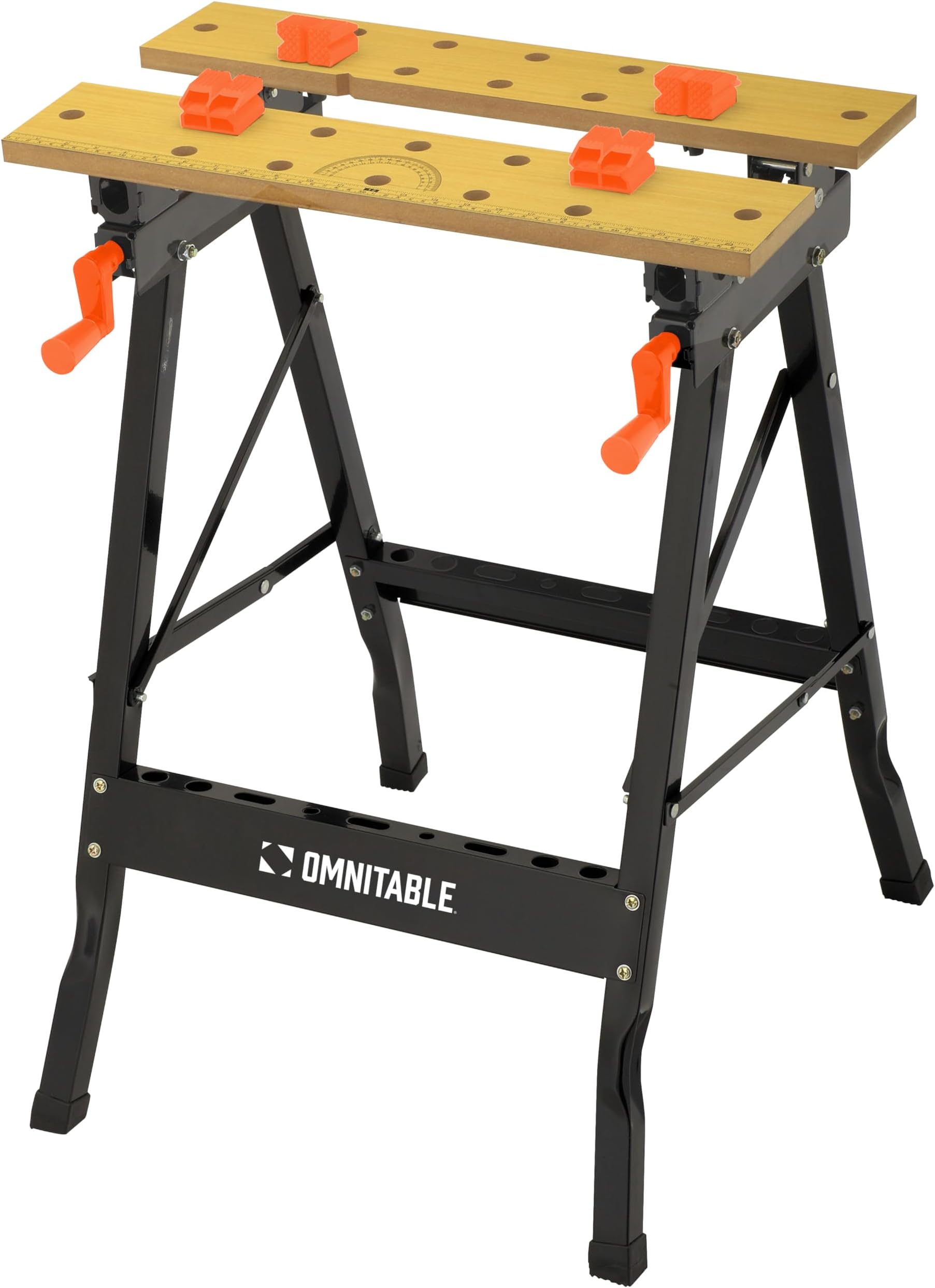 Amazon.com: WEN Portable Work Bench with Steel Construction, Clamping ...