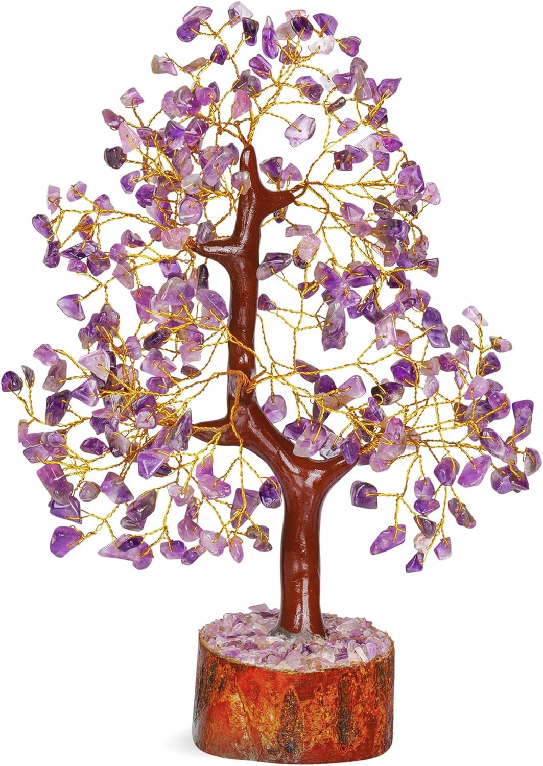 Amazon.com: Amethyst Crystal Tree of Life, Purple Tree, Crystal Decor ...