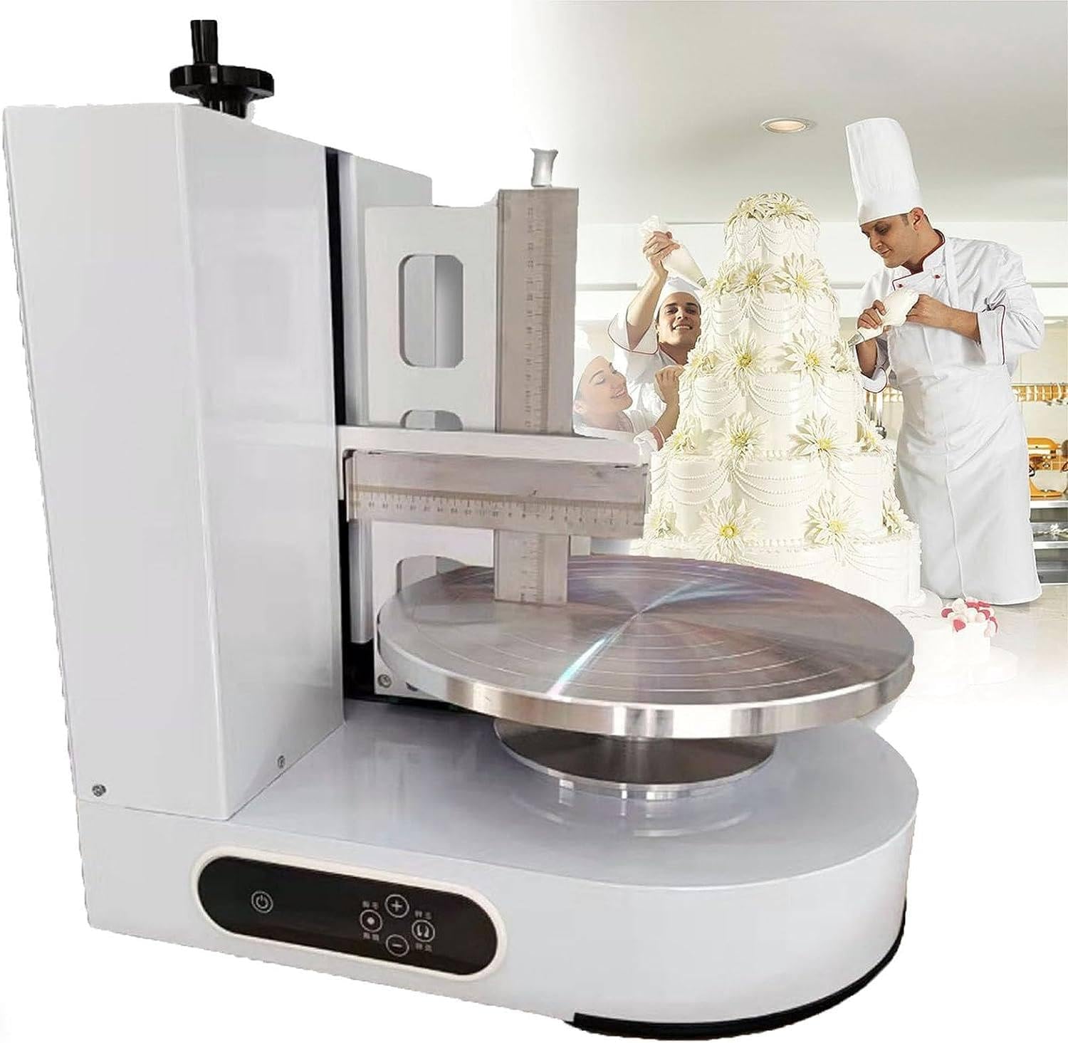 RayGenius Automatic Cake Cream Spreading Coating Filling Machine ...