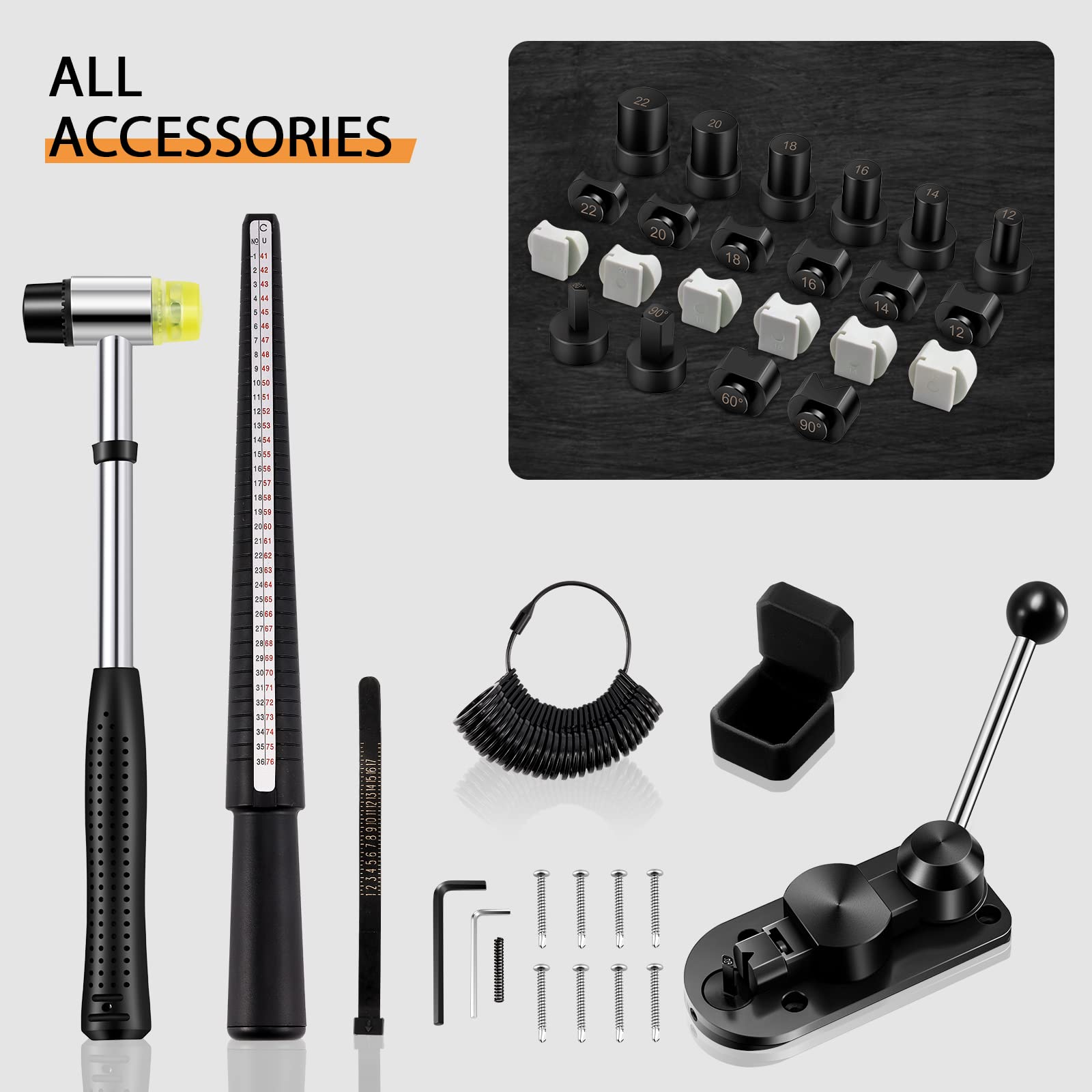 Snapklik.com : Newhai Upgraded Ring Bending Tool Ring Bender Machine ...