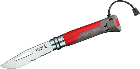 Opinel No 8 Outdoor Red : Amazon.fr: Sports et Loisirs