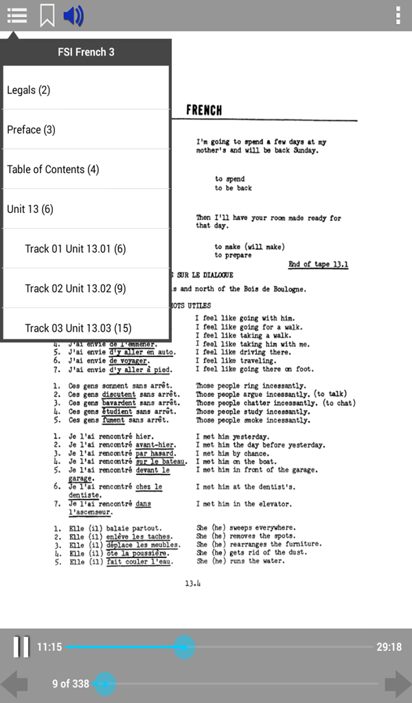 FSI: French Basic Course Advanced A (Level 3) - by Audio-Forum ...