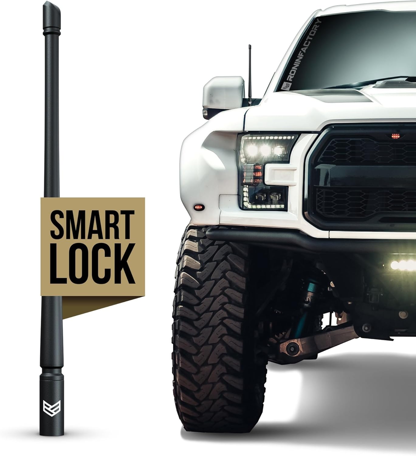 Amazon.com: RONIN FACTORY Truck Antenna for Ford F150 Bronco Raptor ...