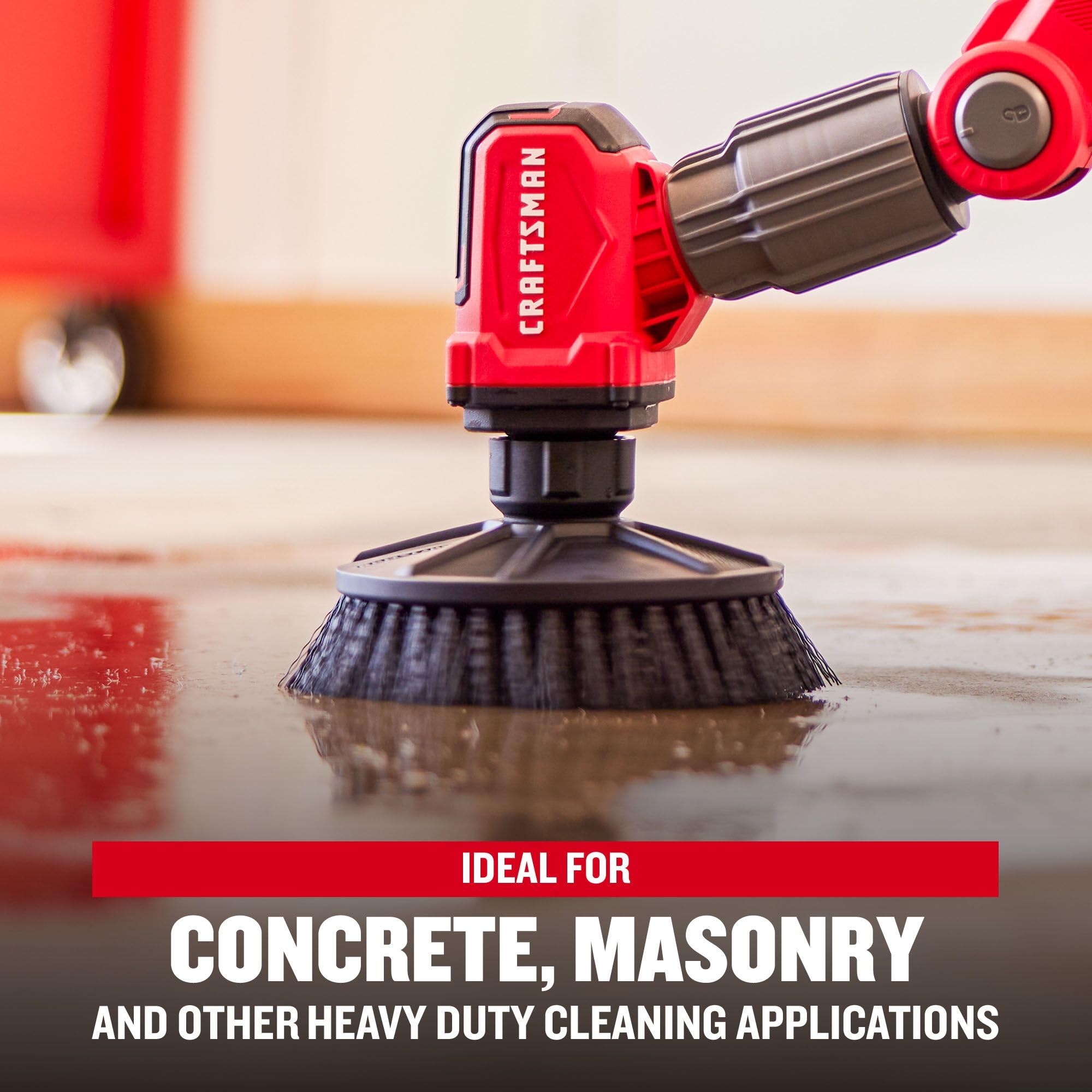 Snapklik.com : CRAFTSMAN Power Scrubber Hard Bristle Brush For V20 ...