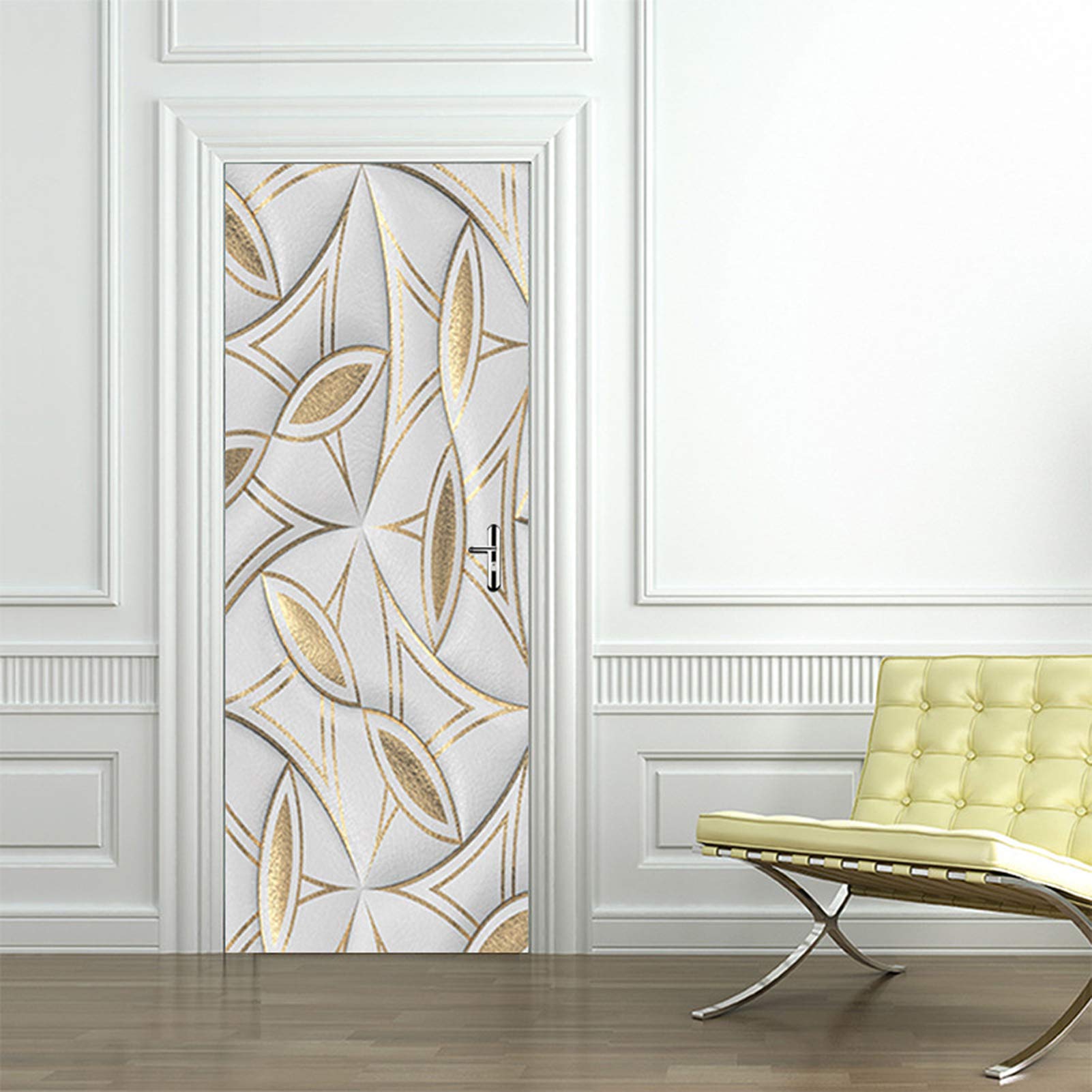 Amazon.com: ChezMax Door Stickers Decals 3D Door Murals Peel and Stick ...