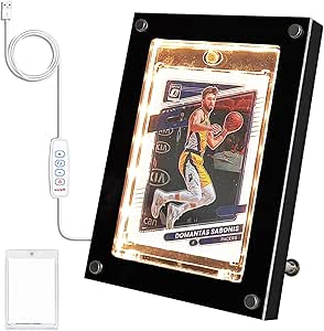 Amazon.com - LED Trading Card Display Frame,Acrylic Trading Card Frames ...