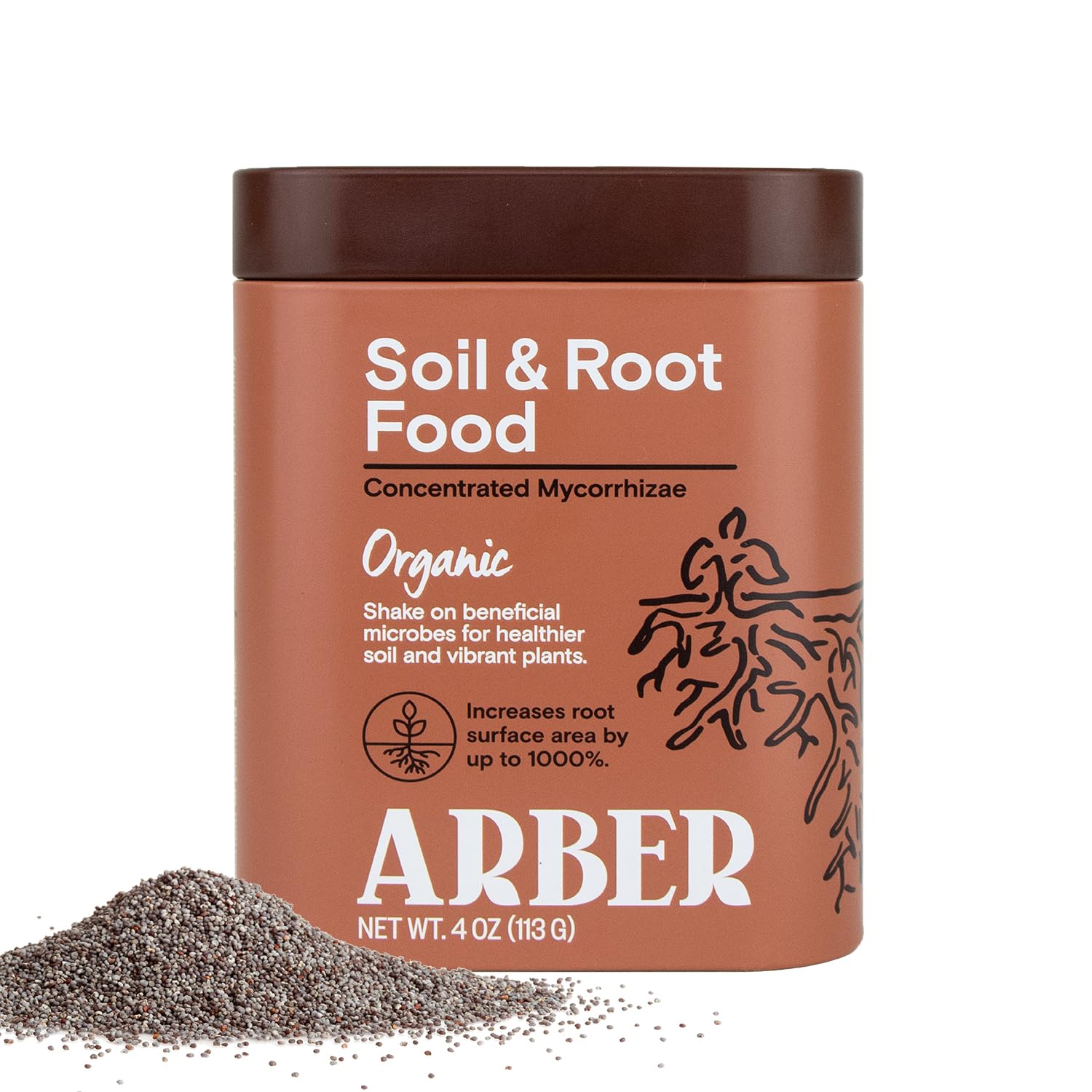 Amazon.com : Arber Mycorrhizae Powder – Organic Mycorrhizal Fungi for ...