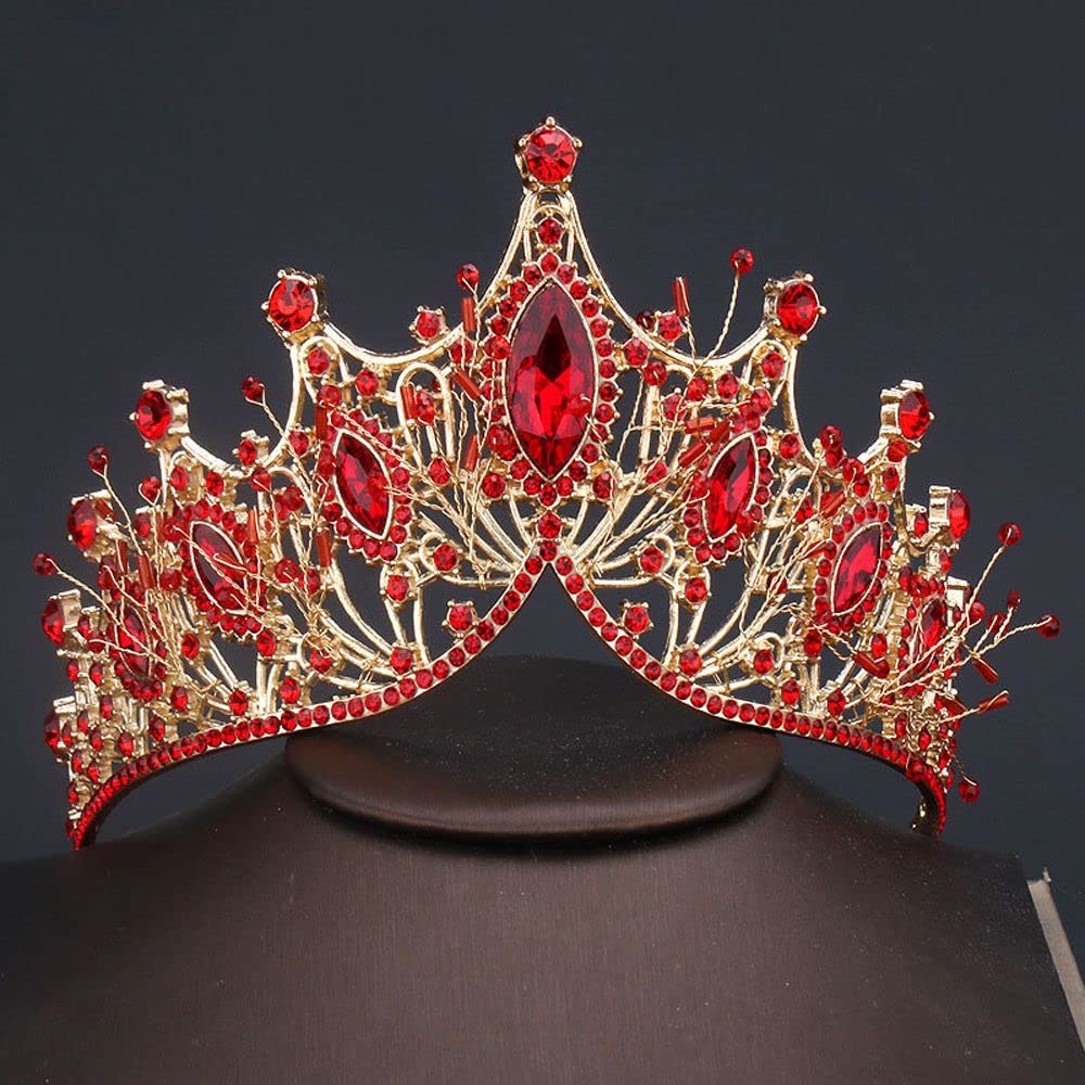 Queen Crowns Victory Majestic Rhinestone Full Silver King Queen Crown