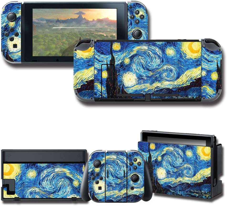 Amazon.com: GilGames Stickers Decals Cover for Nintendo Switch, Skin ...