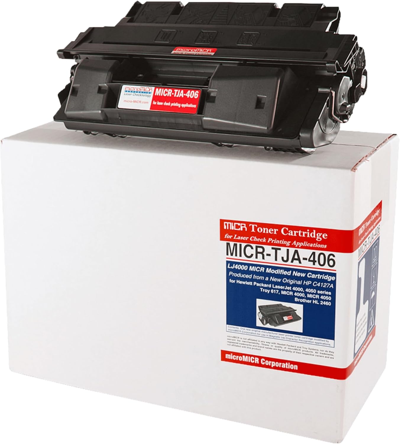 Amazon.com: MicroMICR MICRTJA406 MICR Toner Cartridge for HP LaserJet ...