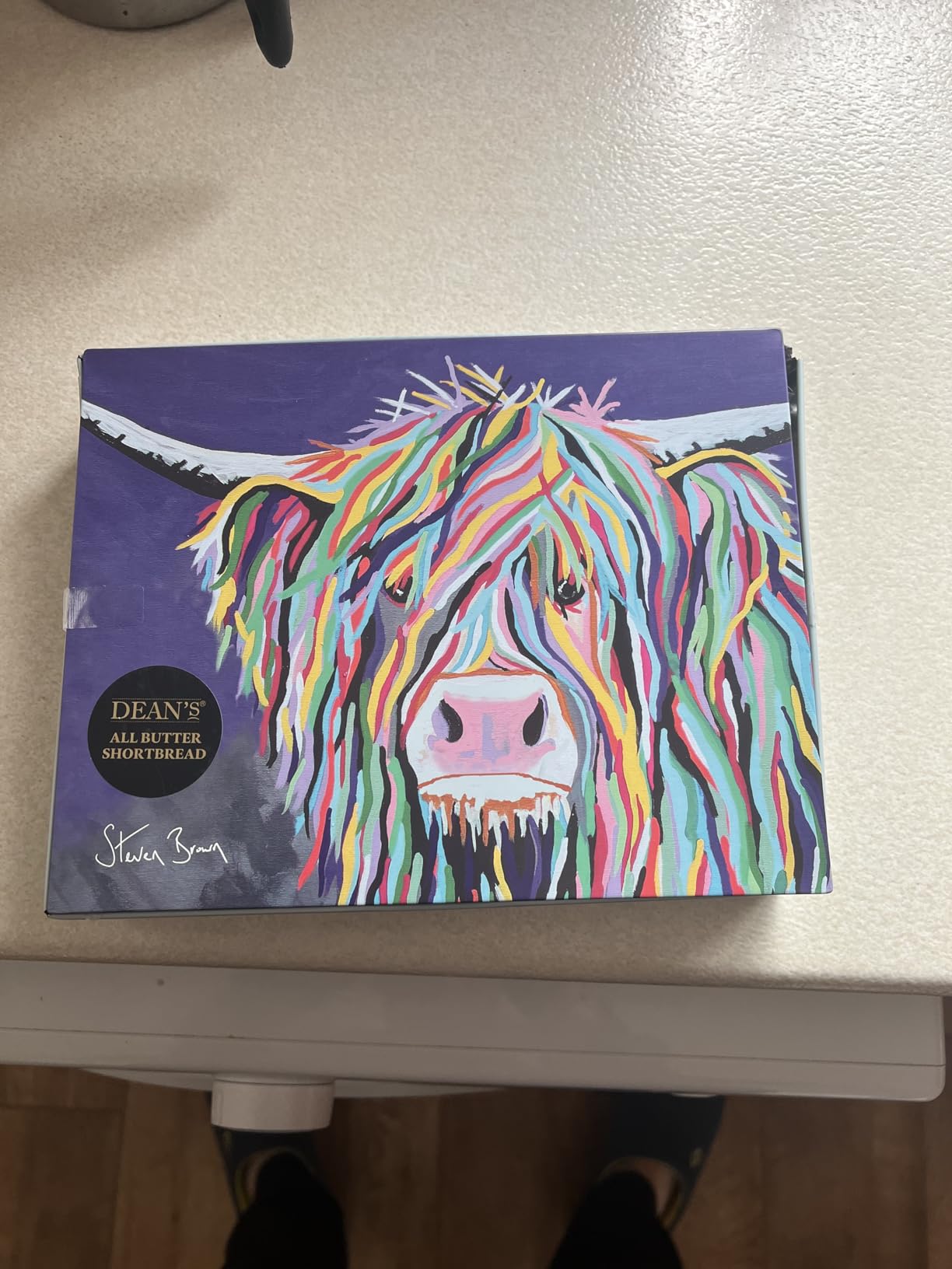 Deans Scottish All Butter Shortbread Biscuits Gift Tin - 400g ...