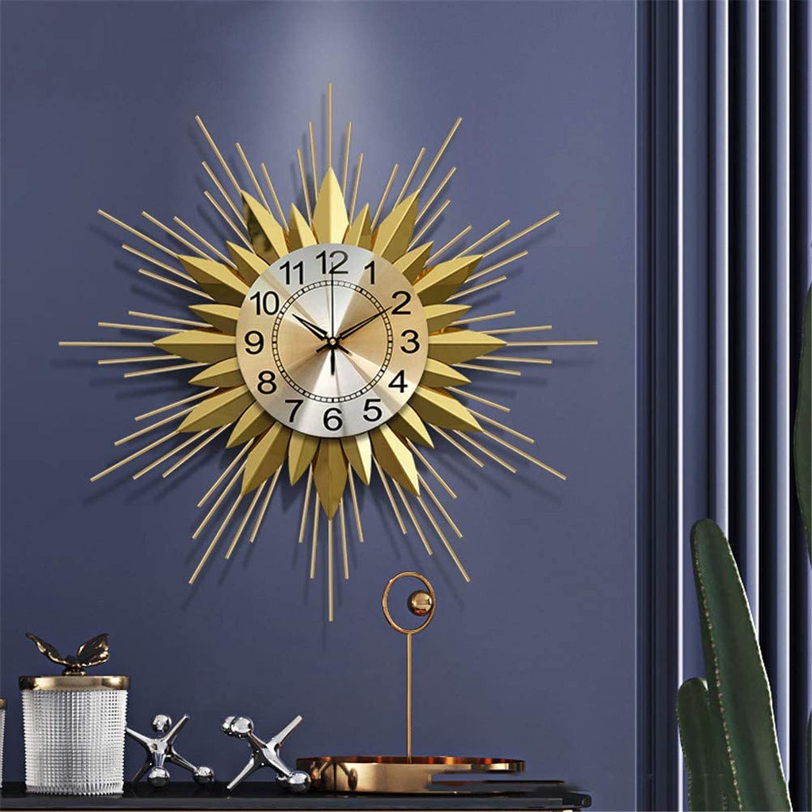 Retro Starburst Clock Starburst Clock Hi Res Stock Photography And