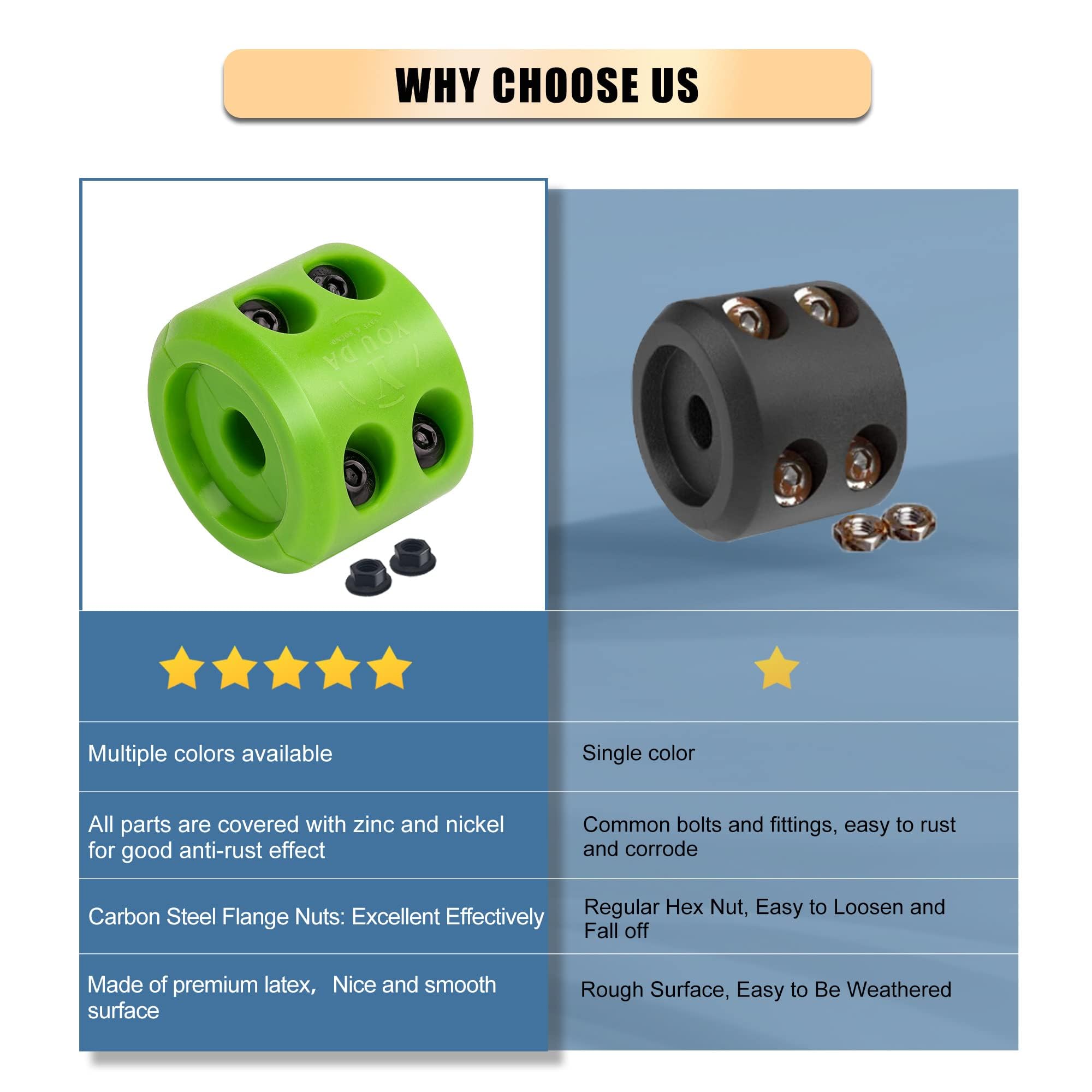 Snapklik.com : Winch Cable Hook Stopper, Silicone Rubber Stopper ...