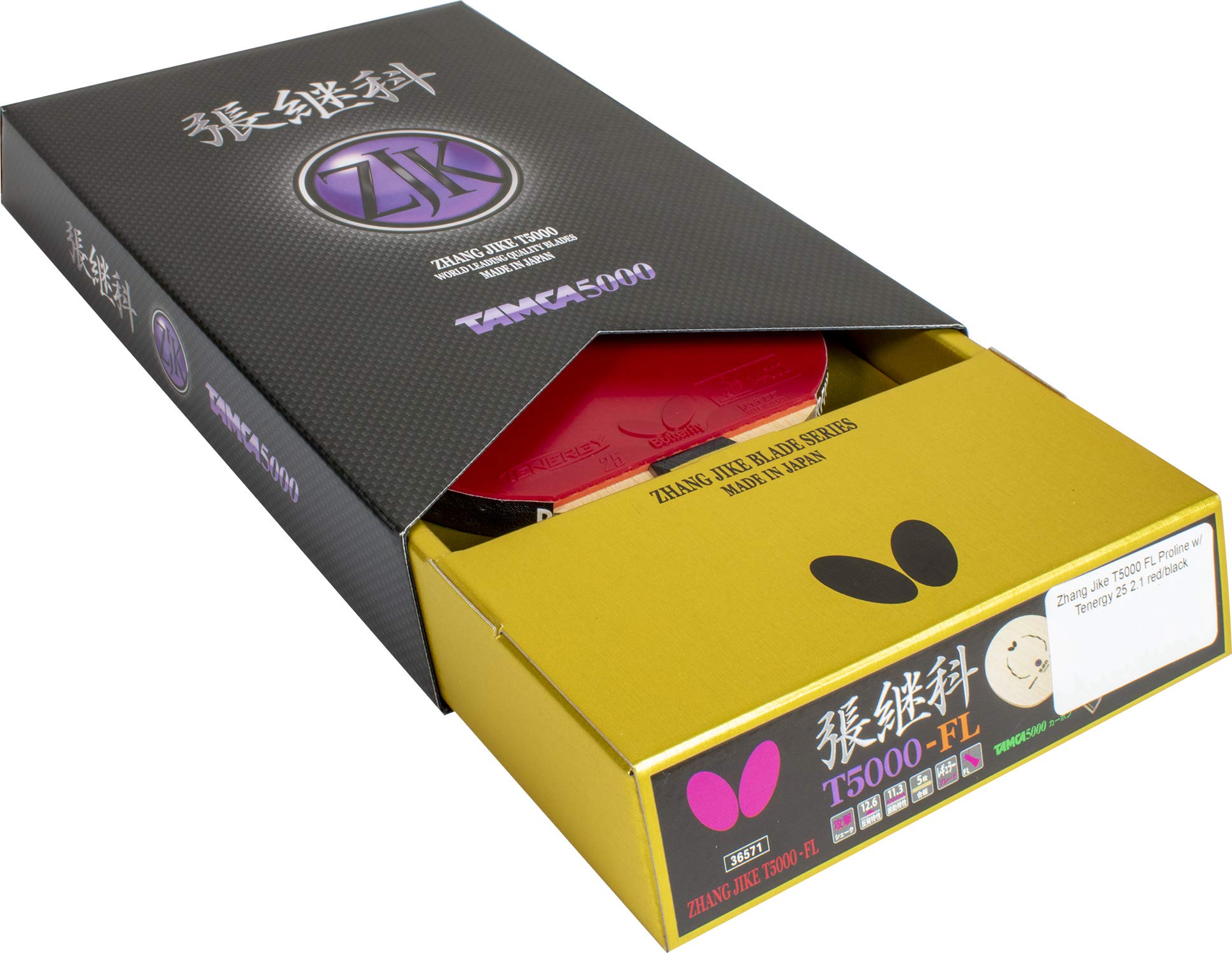 Buy ButterflyPro-Line Hand Assembled Professional Table Tennis Racket ...