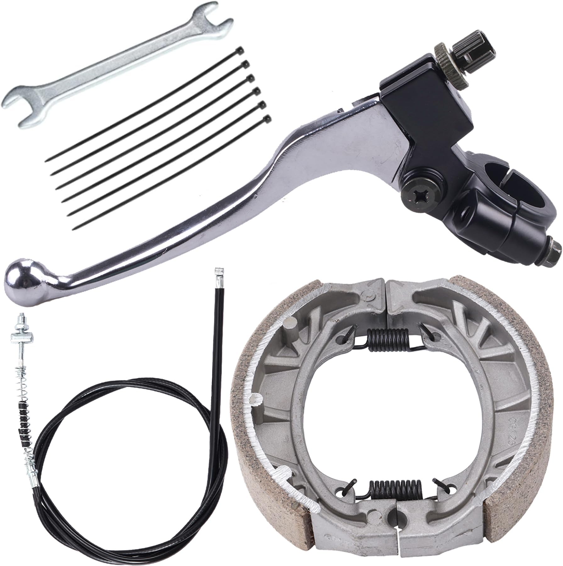 Amazon.com: Stylemafia Left Brake Handle Clutch Lever + Brake Cable ...