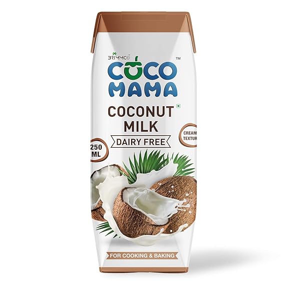 Coco Mama Coconut Milk Tetrapak, 250 ml : Amazon.in: Grocery & Gourmet ...
