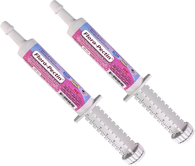 Amazon.com : FLORA-PECTIN Oral Paste for Dogs & Cats-Helps Reduce ...