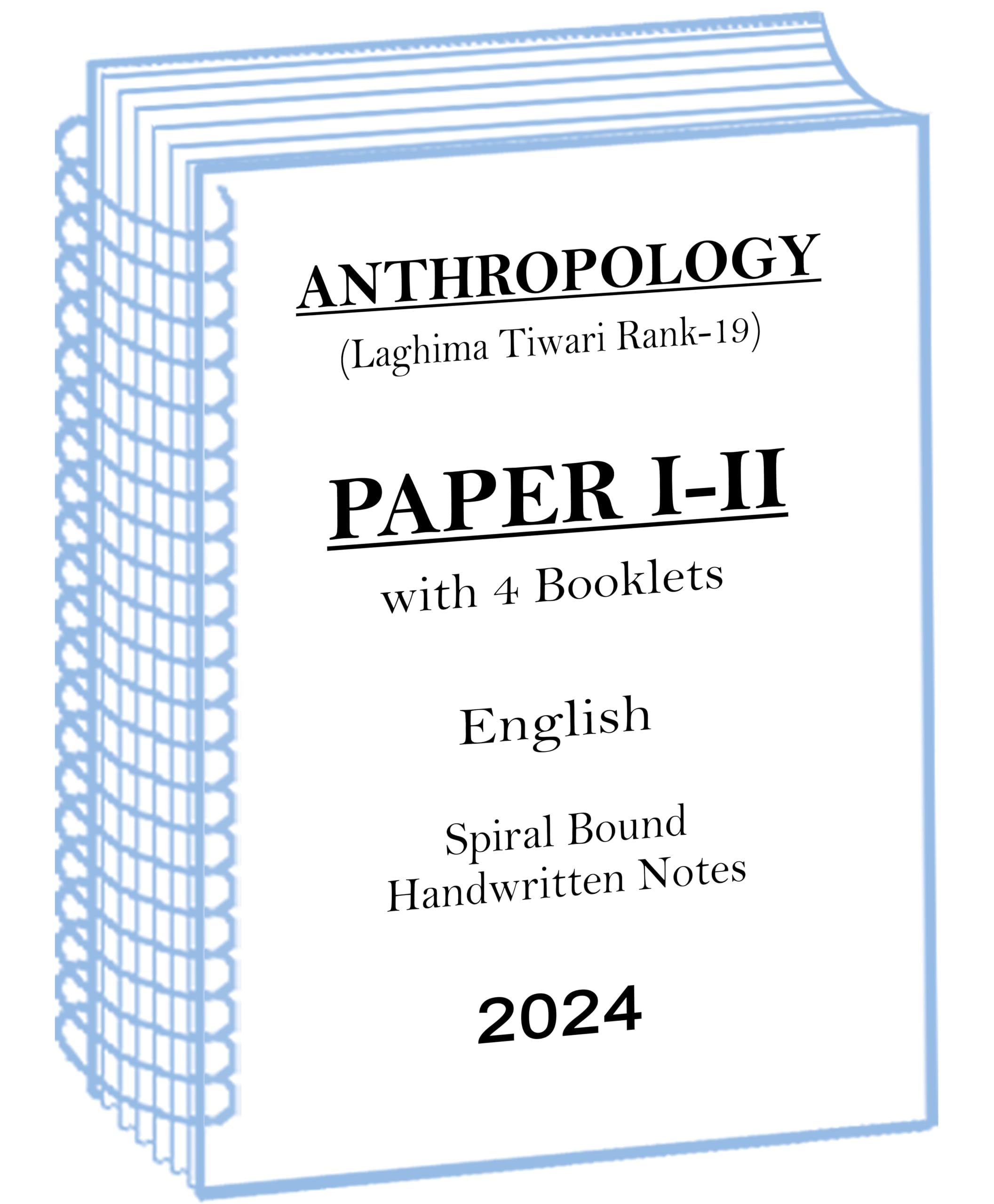 Buy Laghima Tiwari Rank-19 Anthropology Optional Handwritten Notes in ...