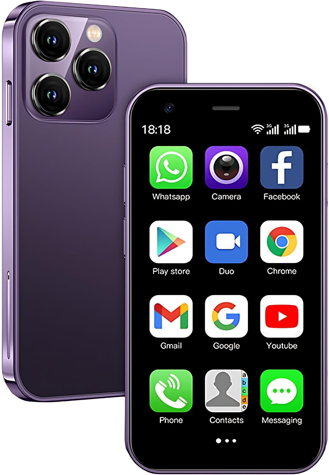 Amazon.com: Mini Smartphone Students Quad Core Smallest Mobile Phone 3. ...