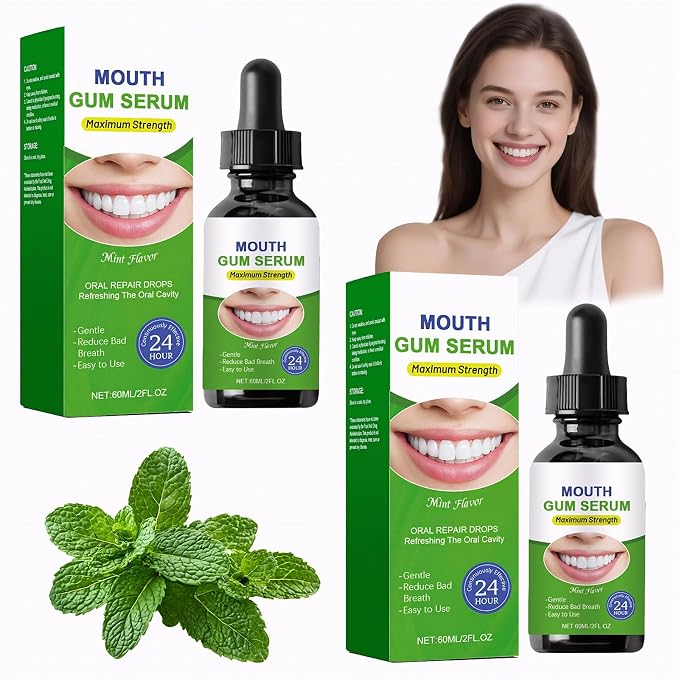 Amazon.com : 2 Pcs Gum Restore Drops, Gum Repair for Receding Gums and ...