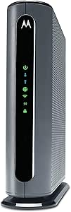 Amazon.com: Motorola MG7700 24x8 Cable Modem Plus AC1900 Dual Band WiFi ...
