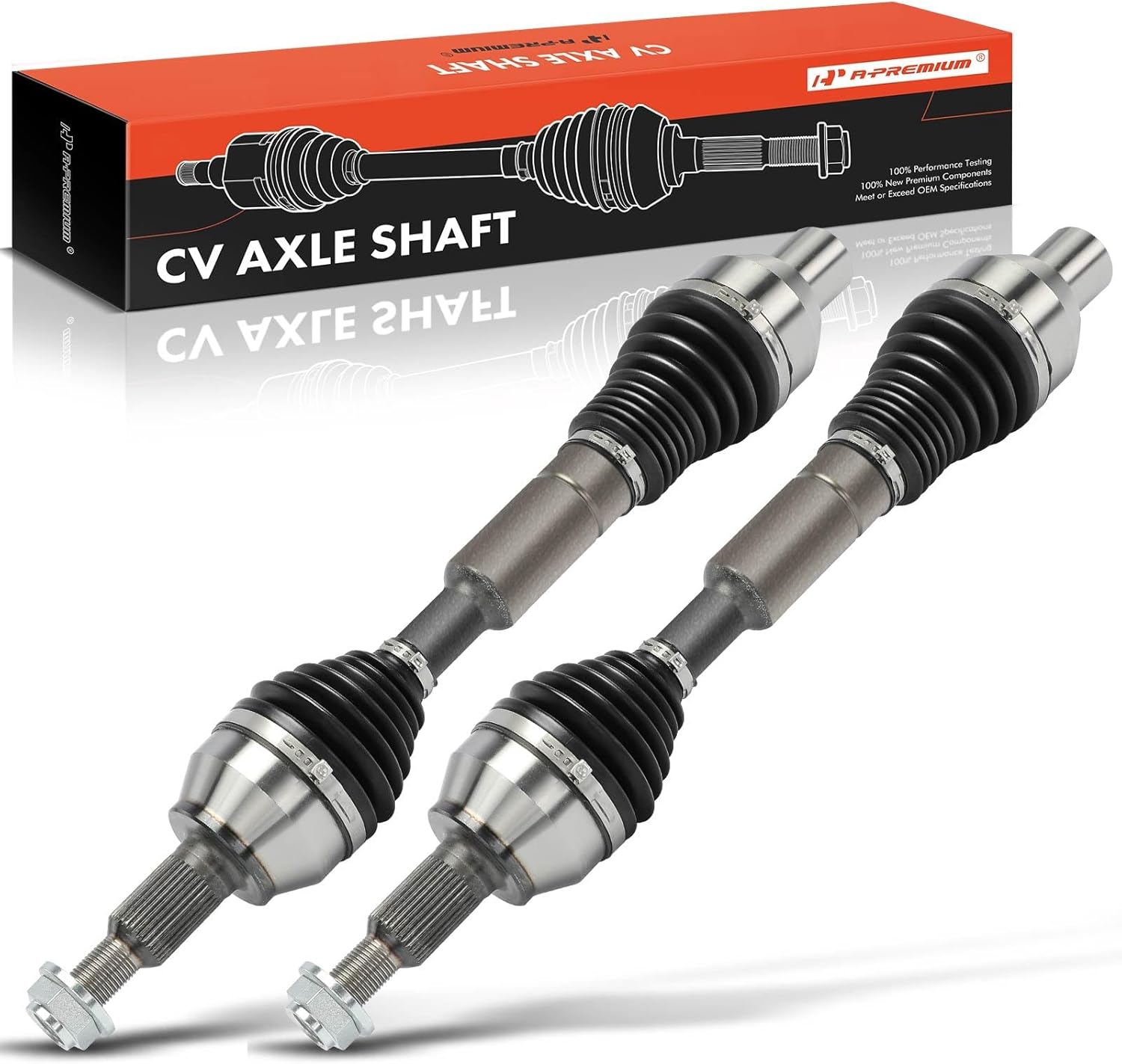 A-Premium Pair (2) CV Axle Shaft Assembly High Articulation Off Road ...