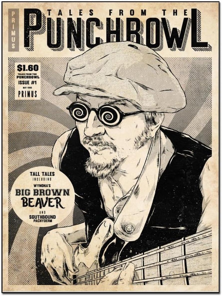 Amazon.com: AAHARYA Celebrity Art Posters Les Claypool Posters Singer ...
