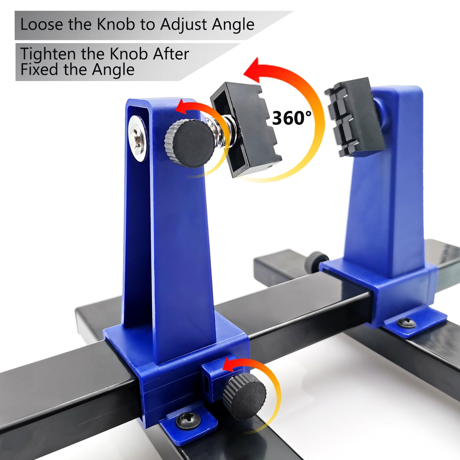 Snapklik.com : Adjustable Soldering Clamp, PCB Holder Frame And ...