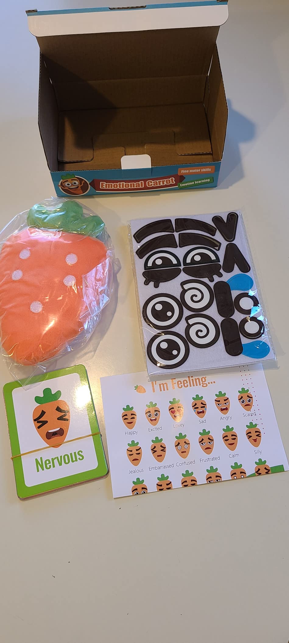 $3/mo - Finance Social Emotional Learning Toys - Big Feelings Carrot ...