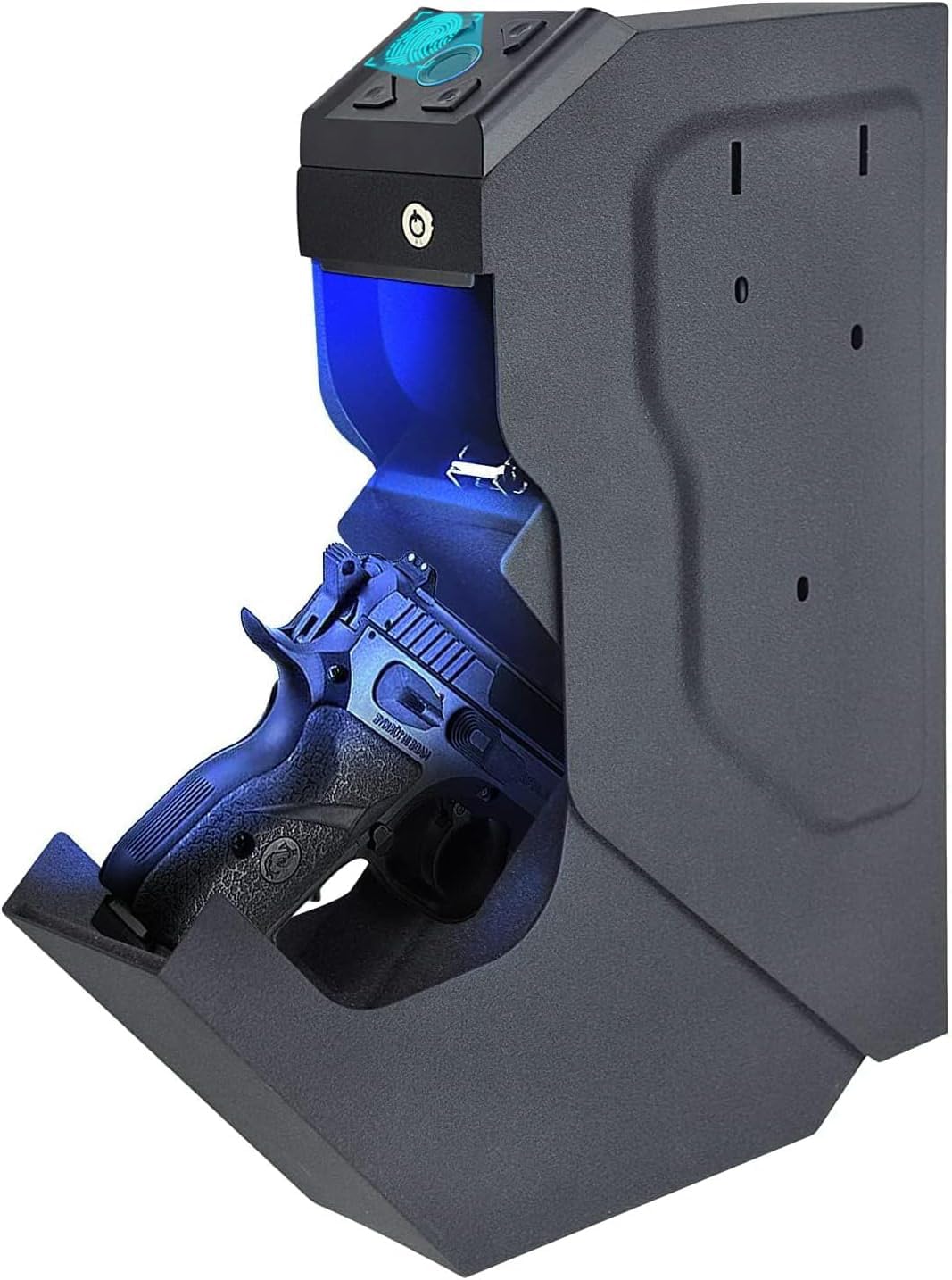 Amazon.com: Vara Safety Reach 2S Biometric Gun Safe for Handgun fits ...