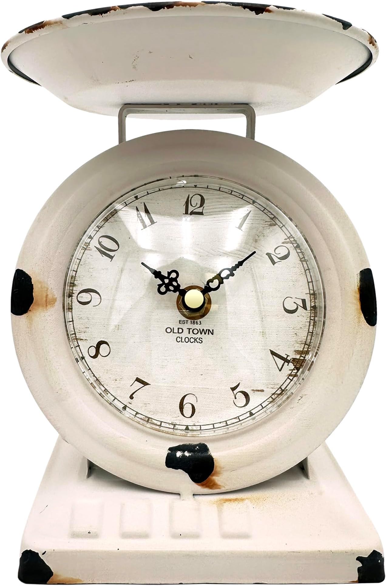 Amazon.com: Creative Co-Op White Decorative Reproduction Scale Wall ...