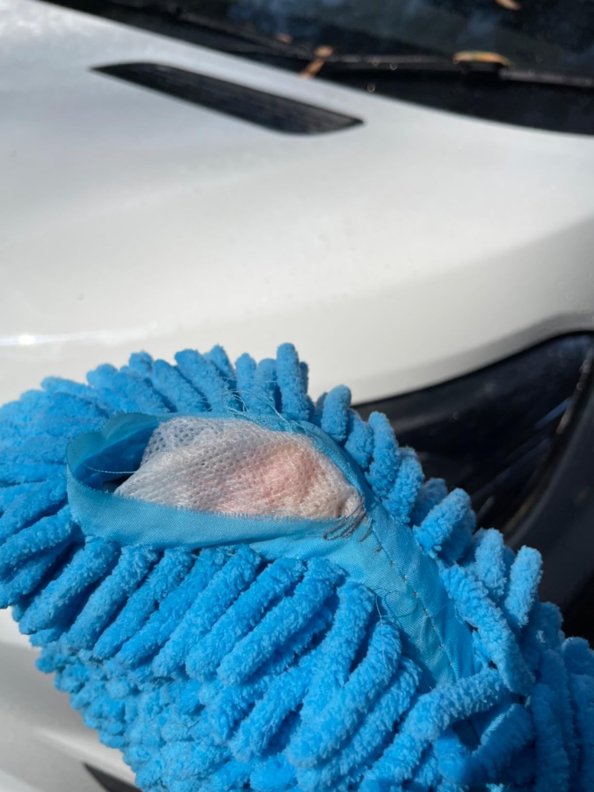 2 Pack Premium Car Wash Glove Microfibre | Scratch-Free Car Wash Mitt ...